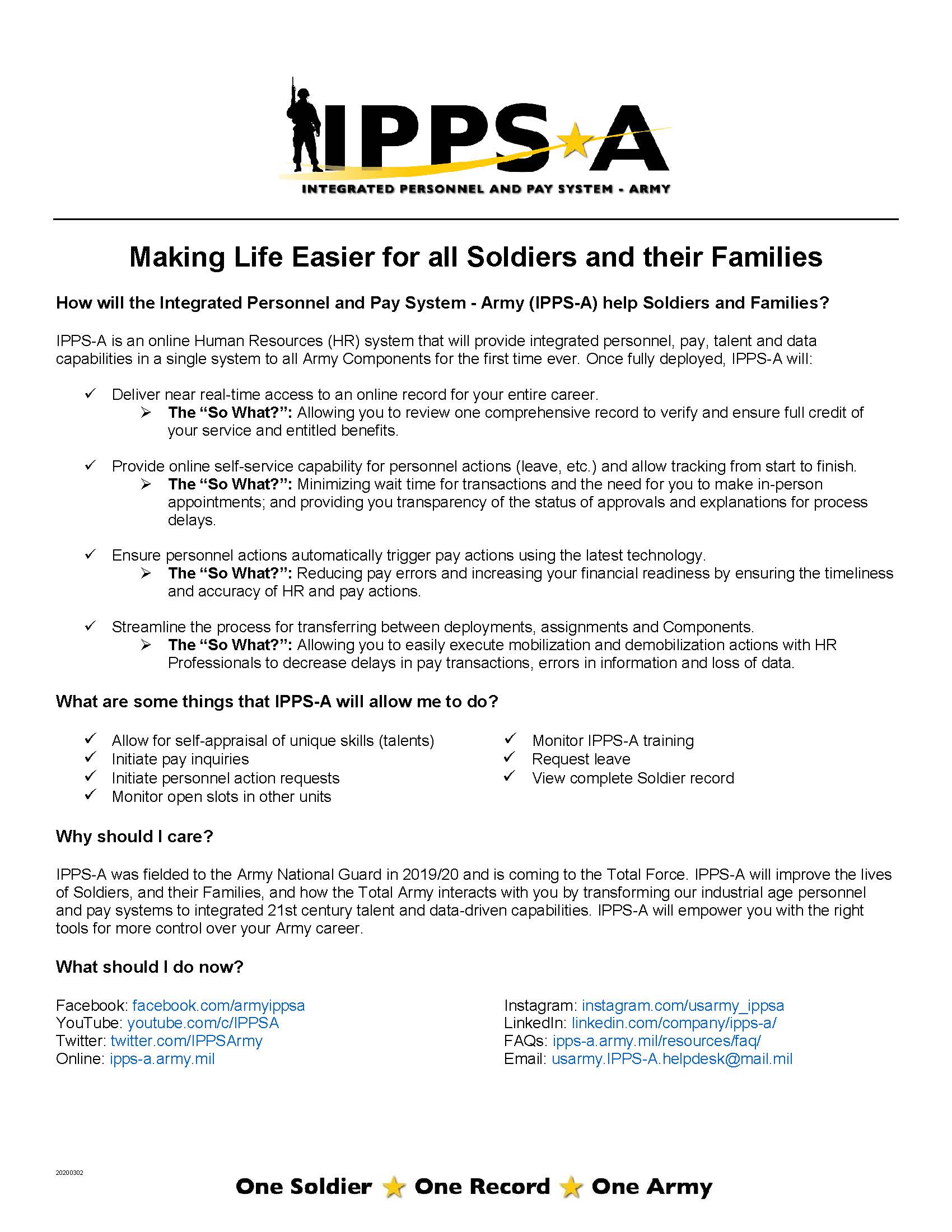 Marketing & Media | The Integrated Personnel and Pay System - Army